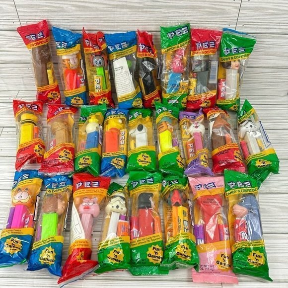 PEZ | Toys | Pez Candy Dispensers New In Bags Lot Of 25 | Poshmark
